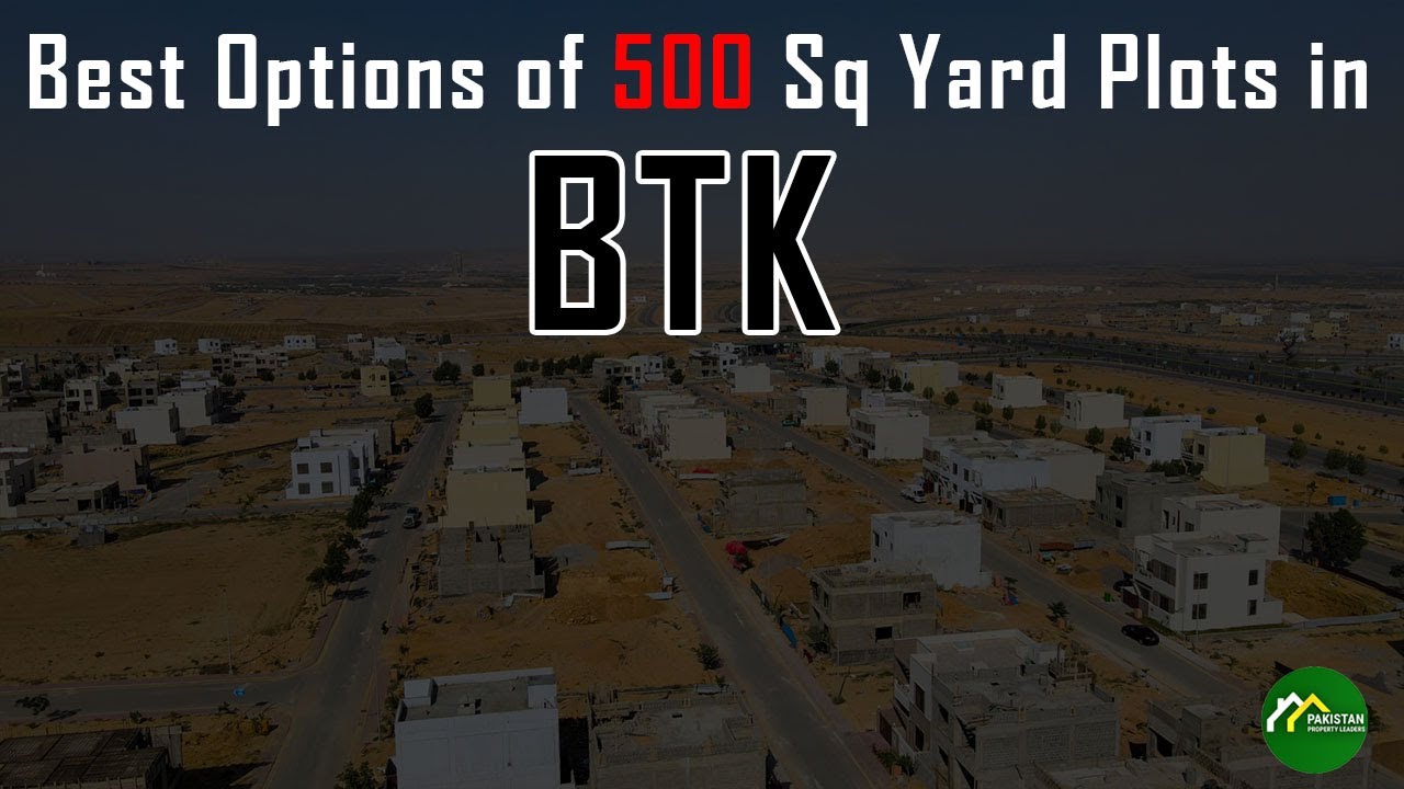 Best Options of 500 Sq Yard Plots in BTK - YouTube