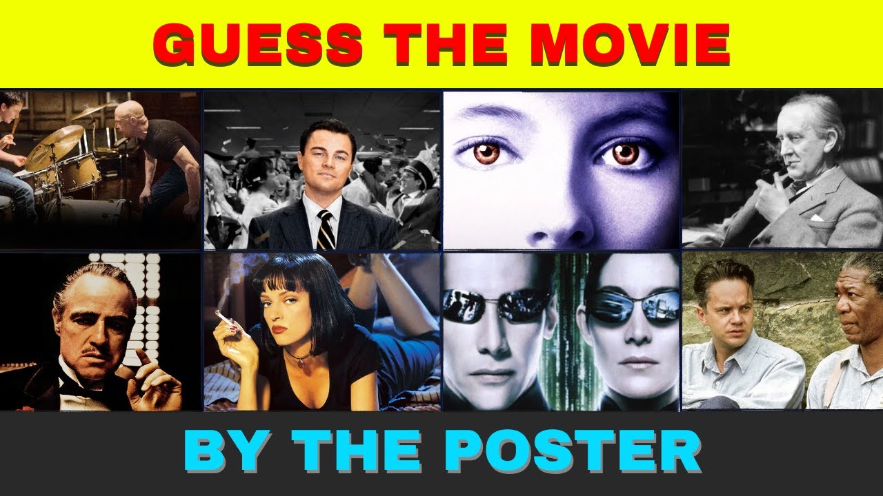 Guess the Movie by the Movie Poster | Movie Posters Quiz - YouTube