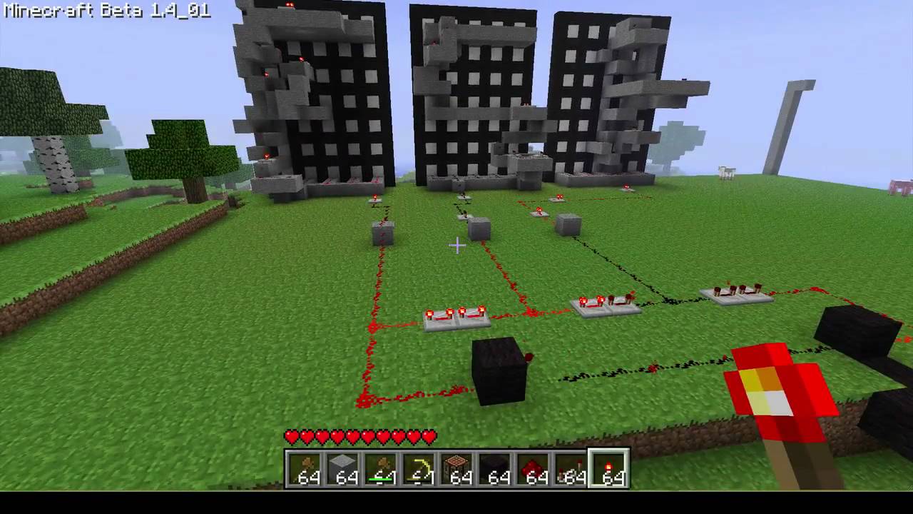 Minecraft:Redstone counter - YouTube