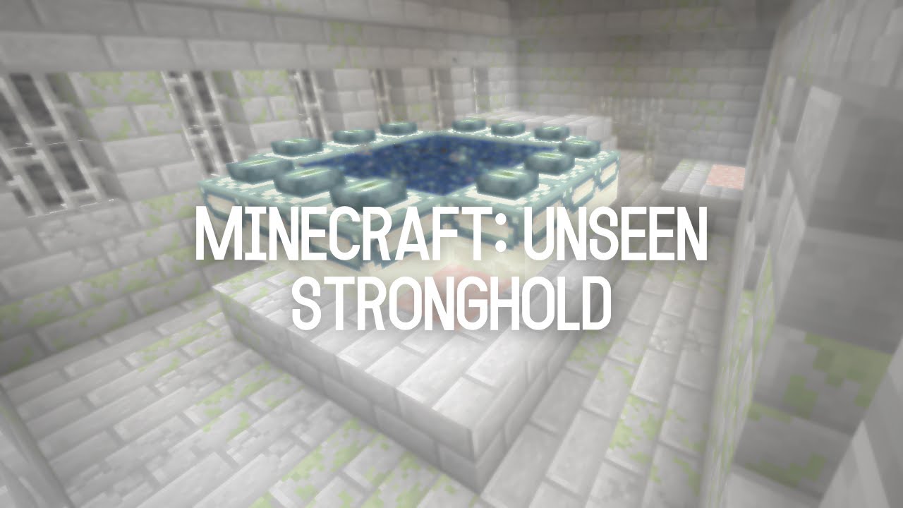 Minecraft: Unseen | Stronghold | Exploring Hallways, Cells, Libraries ...
