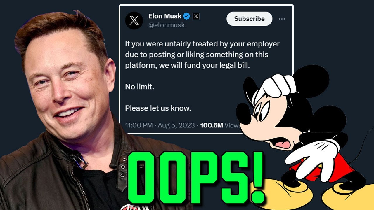 Twitter is SUING Disney? - YouTube