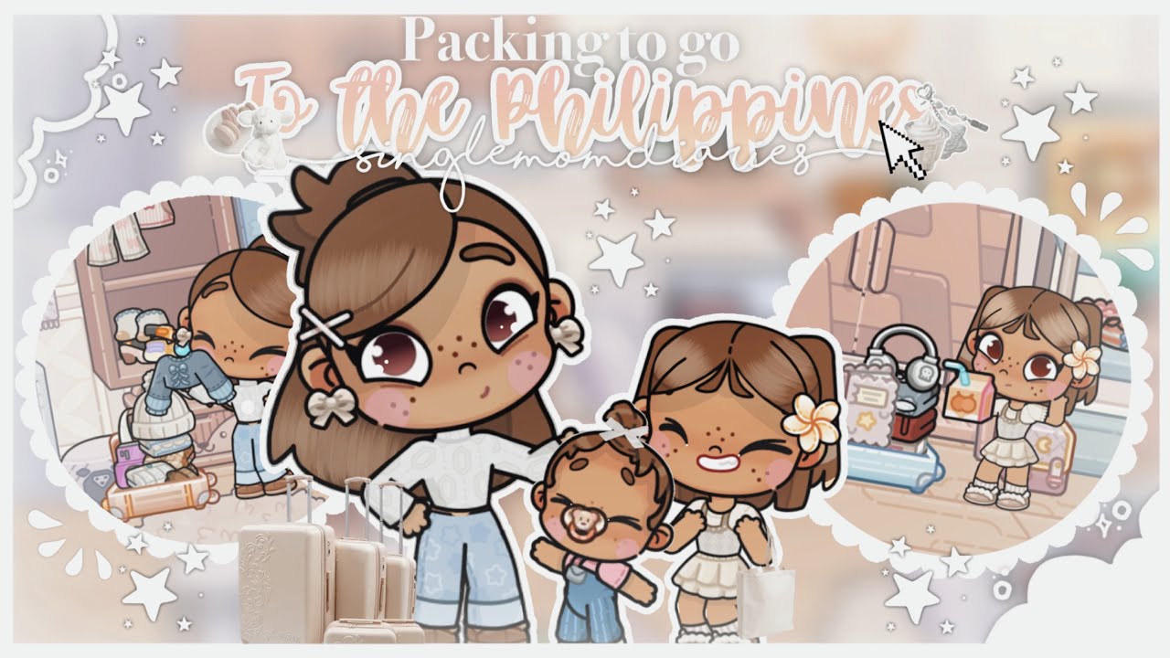 Single mom diaries📓: packing to go to the Philippines..🍰||*with voice ...