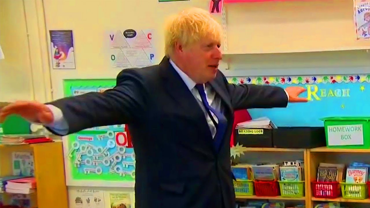 Boris Johnson T pose - YouTube