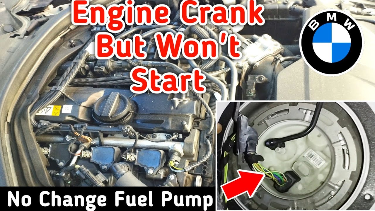 BMW Car ! NO Fuel Pressure ! Engine Crank but won't start ! Problems ...