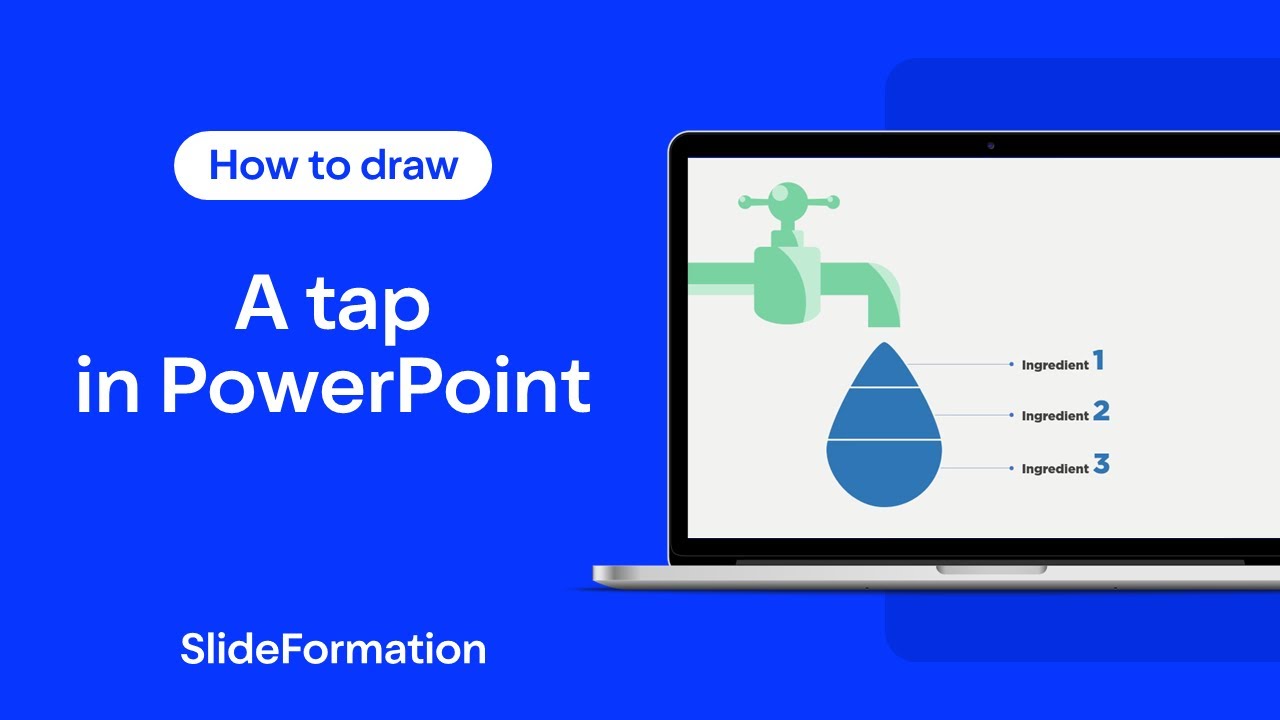 How to Draw a Tap in PowerPoint - YouTube