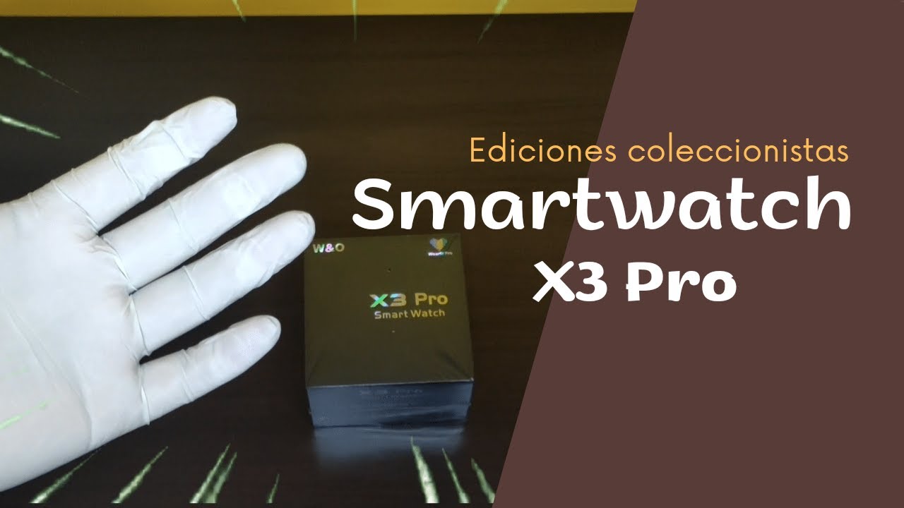 SMARTWACH X3 PRO un reloj inteligente con buenas características - YouTube
