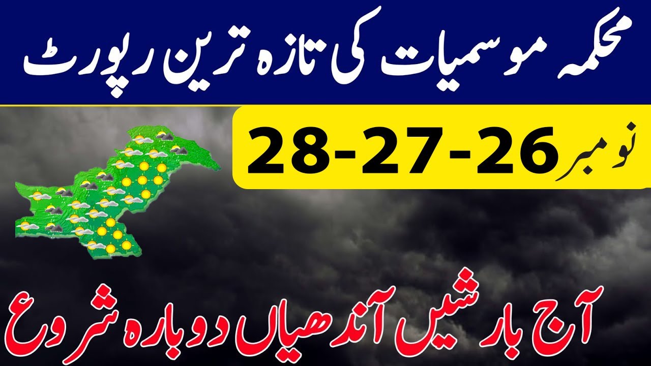 Tomorrow weather Pakistan, pak weather update, Weather Forecast for ...