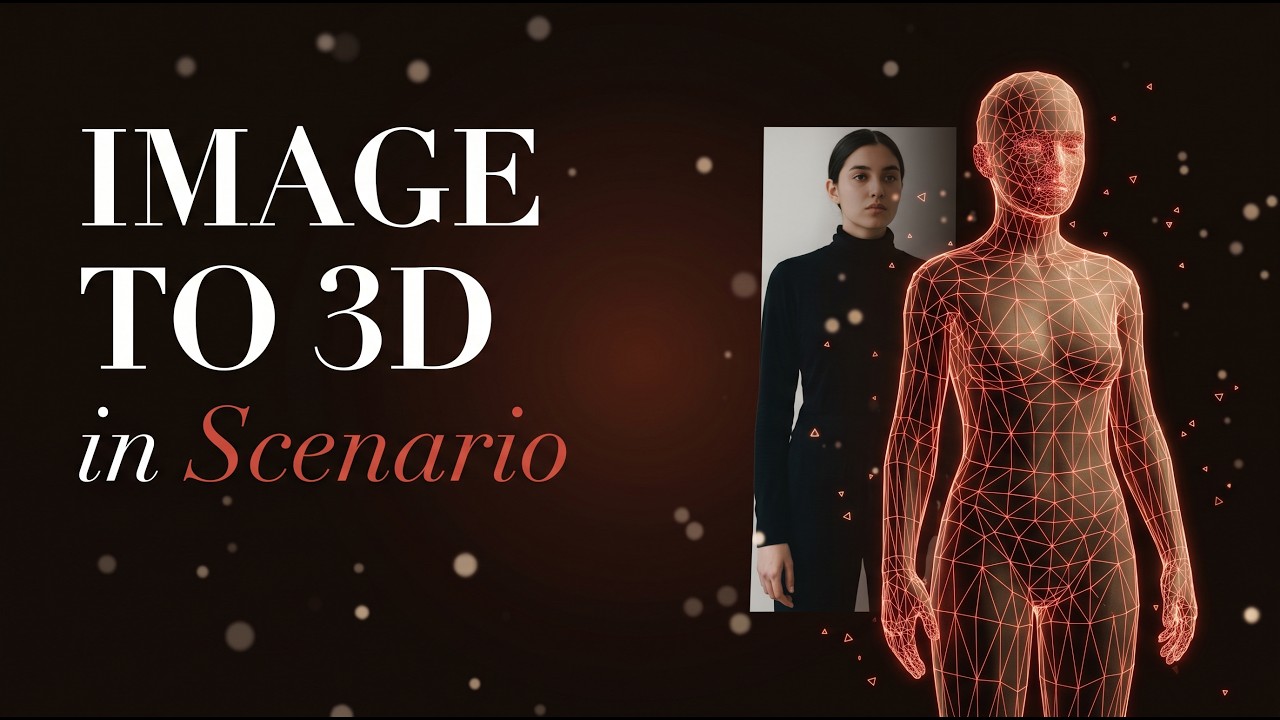 Introducing Image-to-3D on Scenario - YouTube