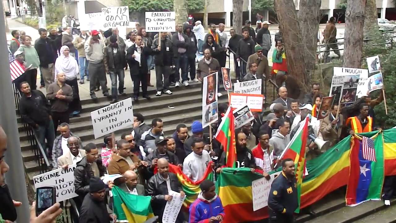 Anti woyane demonstrations in seattle April 10, 2011. # 2 - YouTube