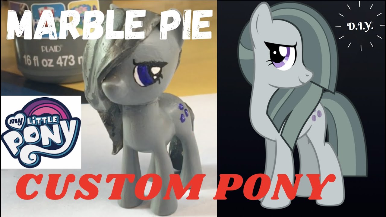 Marble Pie : Custom My Little Pony D.I.Y. - YouTube