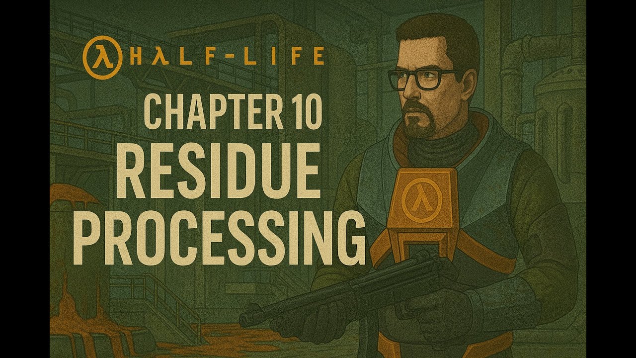 Half-Life 1 — Chapter 10: Residue Processing | Walkthrough - YouTube