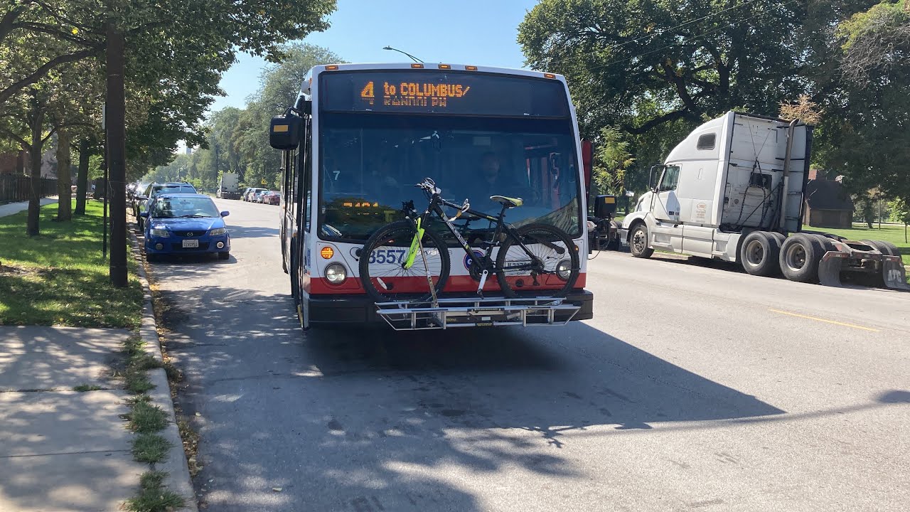 CTA Bus Ride 4 Cottage Grove From 53rd/Cottage Grove To Michigan ...