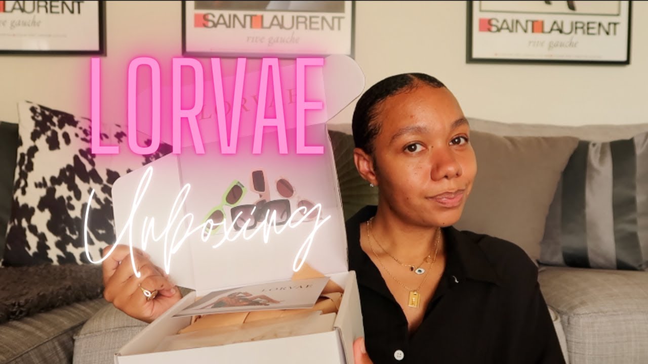 LORVAE SUNGLASSES | UNBOXING - YouTube