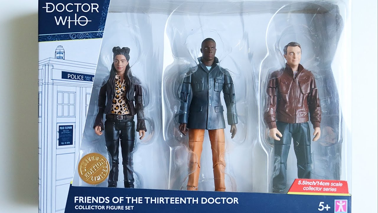 Doctor Who: Friends Of The Thirteenth Doctor - B&M Collector Figure Box ...