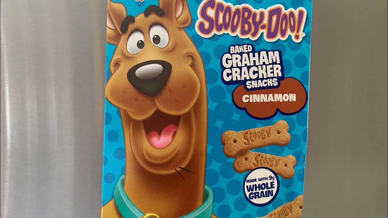 SCOOBY-DOO! BAKED CINNAMON GRAHAM CRACKER SNACKS - YouTube