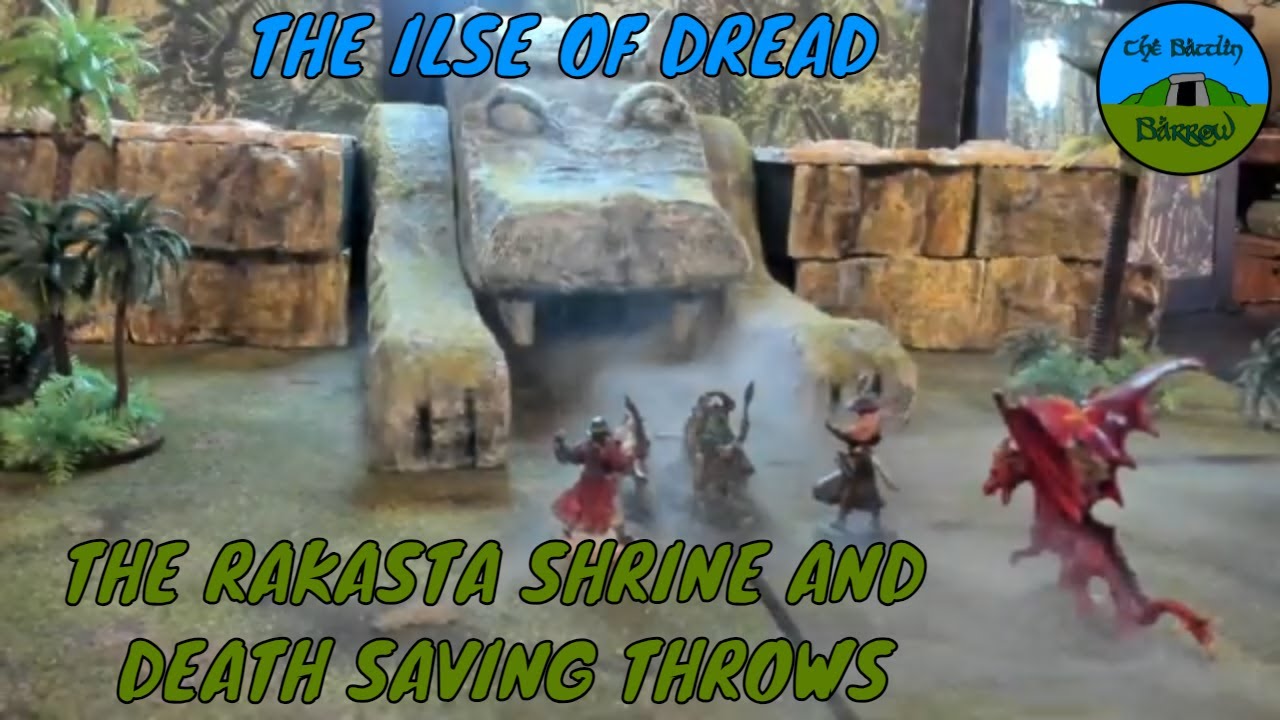 The Isle of Dread - Rakasta Shrine and Death Saving Throws - Mystara ...