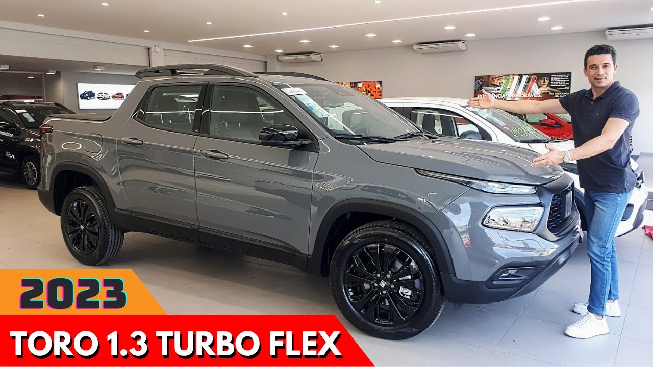 TORO 2023, 1.3 Turbo flex com cor exclusiva - YouTube