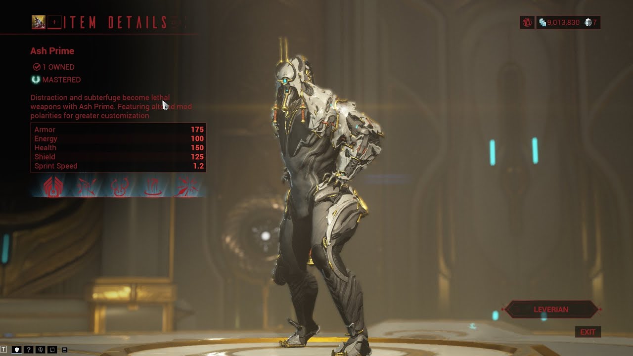 Warframe Smoke Shadow ASH and Monster Glaive Prime. Joke All ENEMY ...