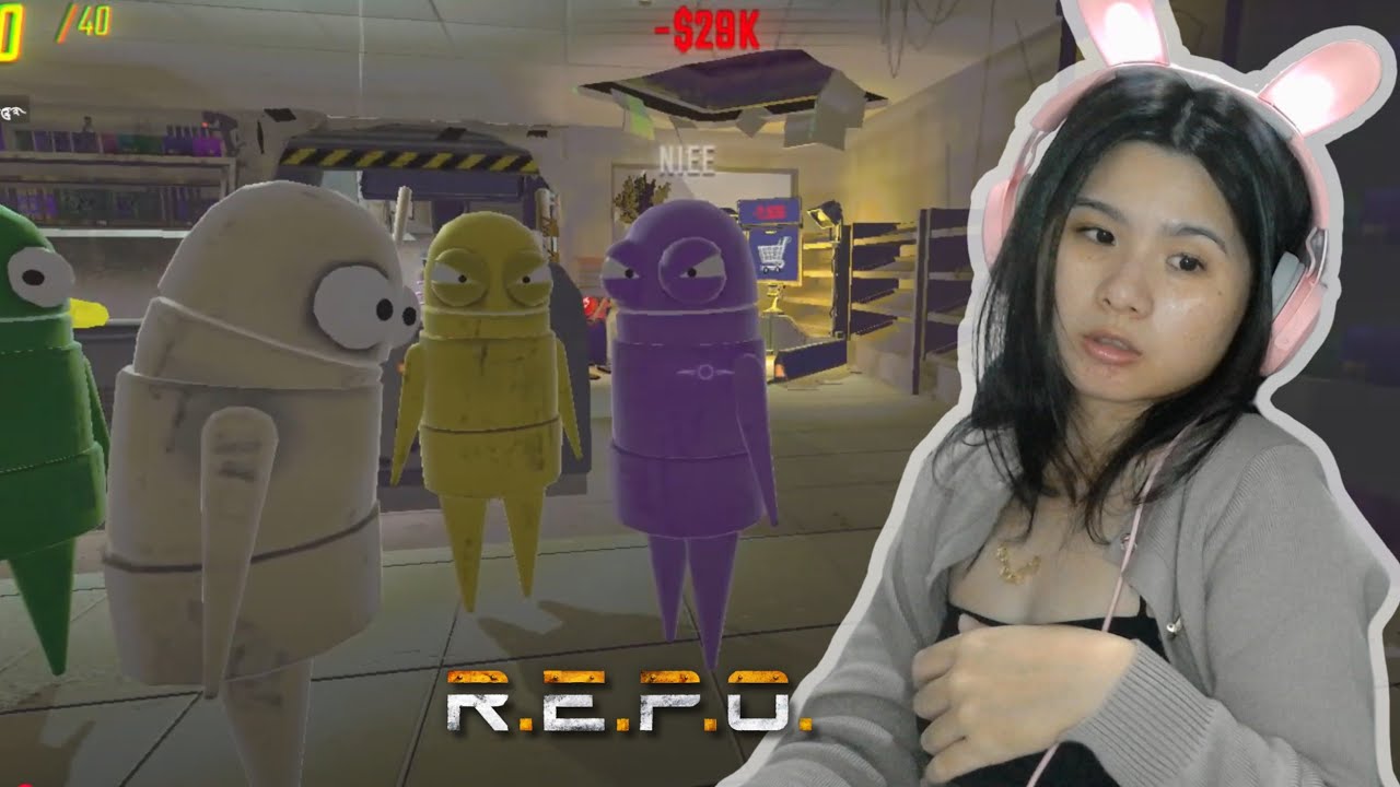 R.E.P.O (BETA) LEVEL 30 !!! @vanvannia @MurFfy_Live @Niee2niee #repo ...