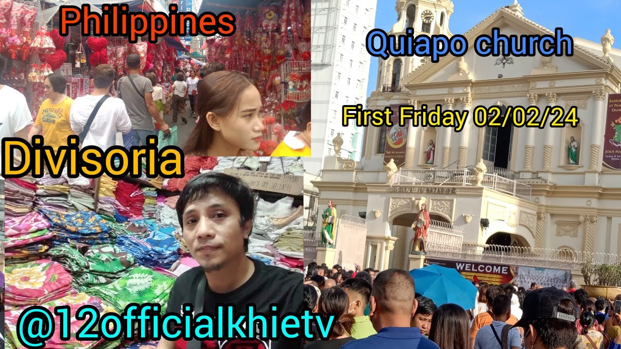 SIMBA MUNA TAYO GUYS first Friday 02/02/24 Quiapo church To DIVISORIA ...