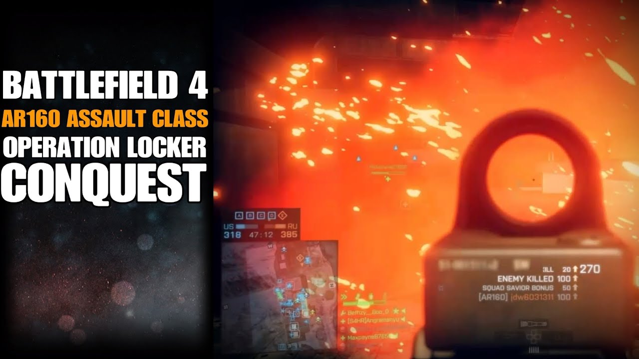 Battlefield 4: Operation Locker (Conquest) - YouTube