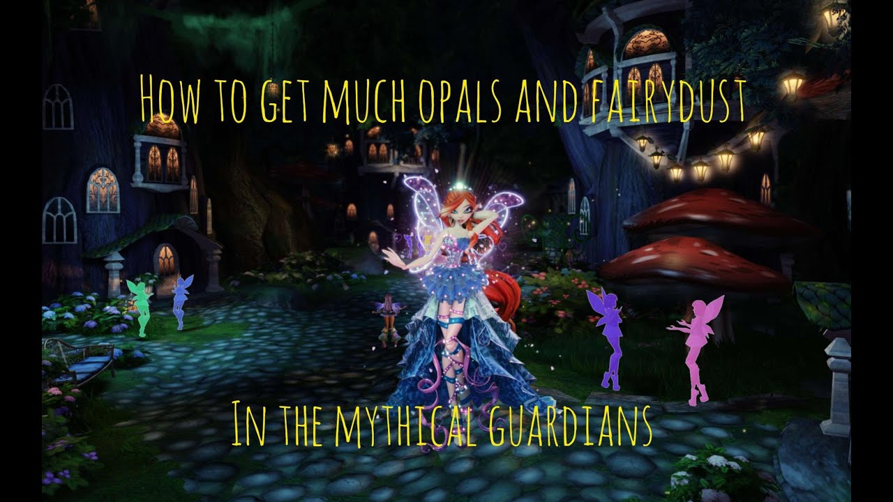 HOW TO GET OPALS AND FAIRYDUST FAST ││ Roblox the mythical guardians ...