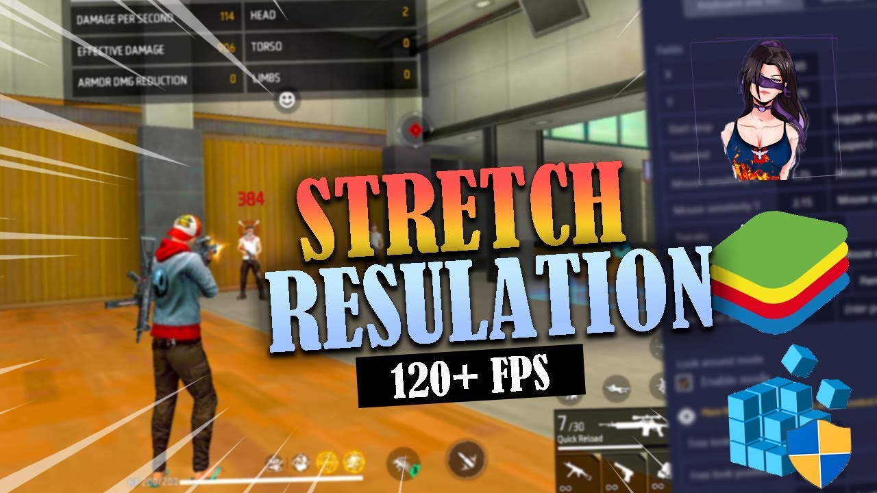 STRETCH RESOLUTION for 99% Headshots ! like @ApelapatoGo I GET 120+ FPS ...