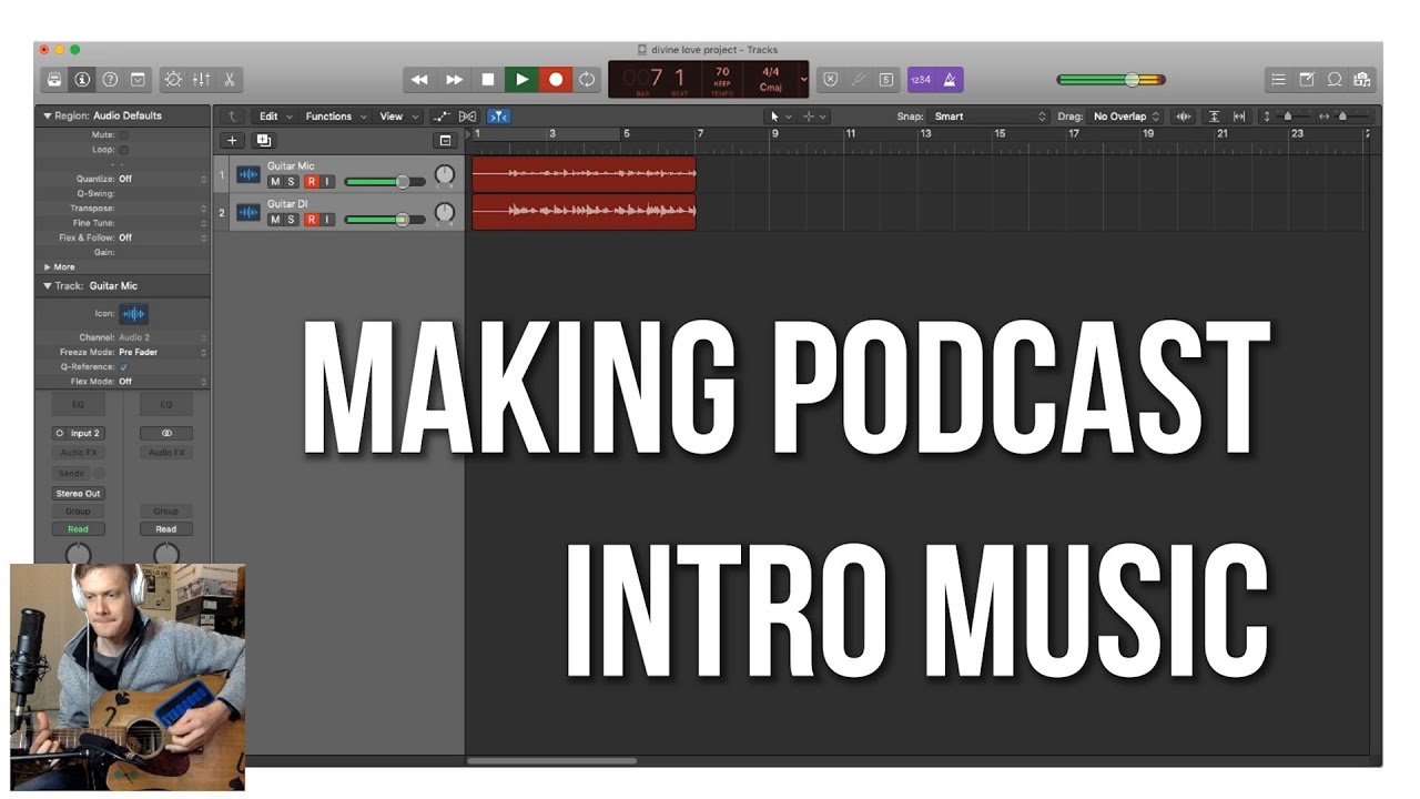 Making Podcast Intro Music - YouTube