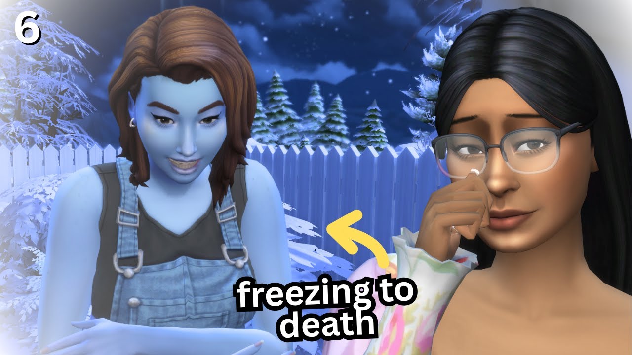 my sim froze to death... - YouTube