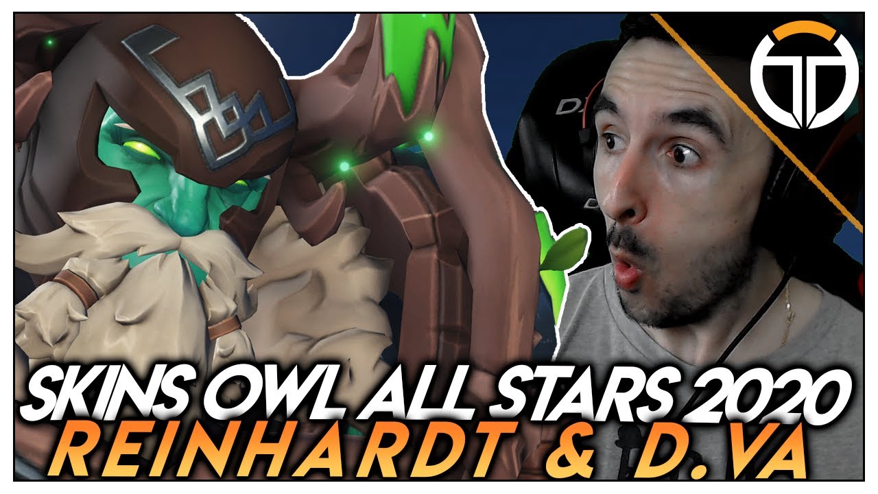SKINS OWL ALL-STARS D.VA CELESTIAL ET REINHARDT GAIA DISPONIBLES ...