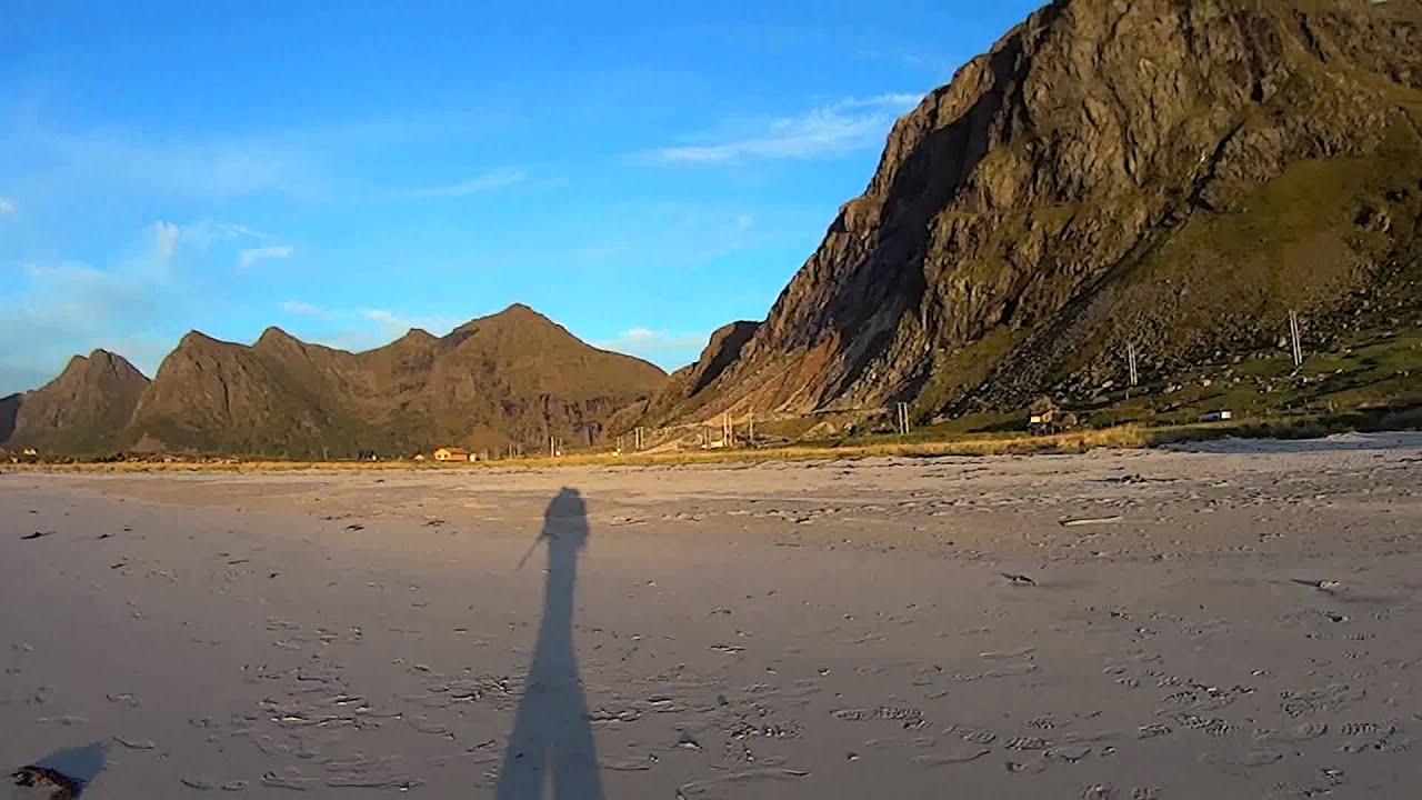 Flakstad beach, Lofoten - YouTube