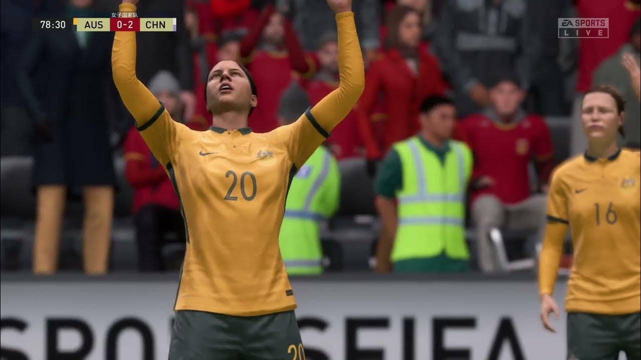 北伦敦皇后：唐佳丽！两次单刀梅开二度！中国女足3-0澳大利亚【fifa】 - YouTube