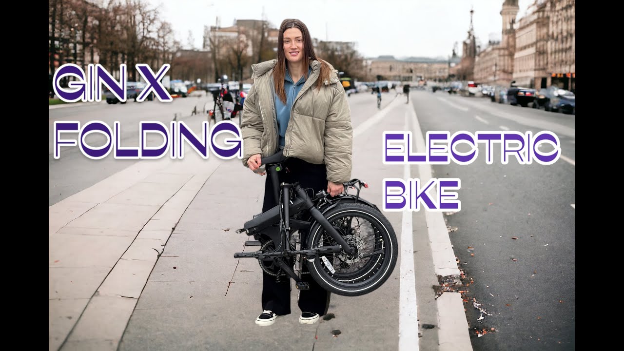 The GIN X Folding E-Bike | Discover Compact Excellence - YouTube