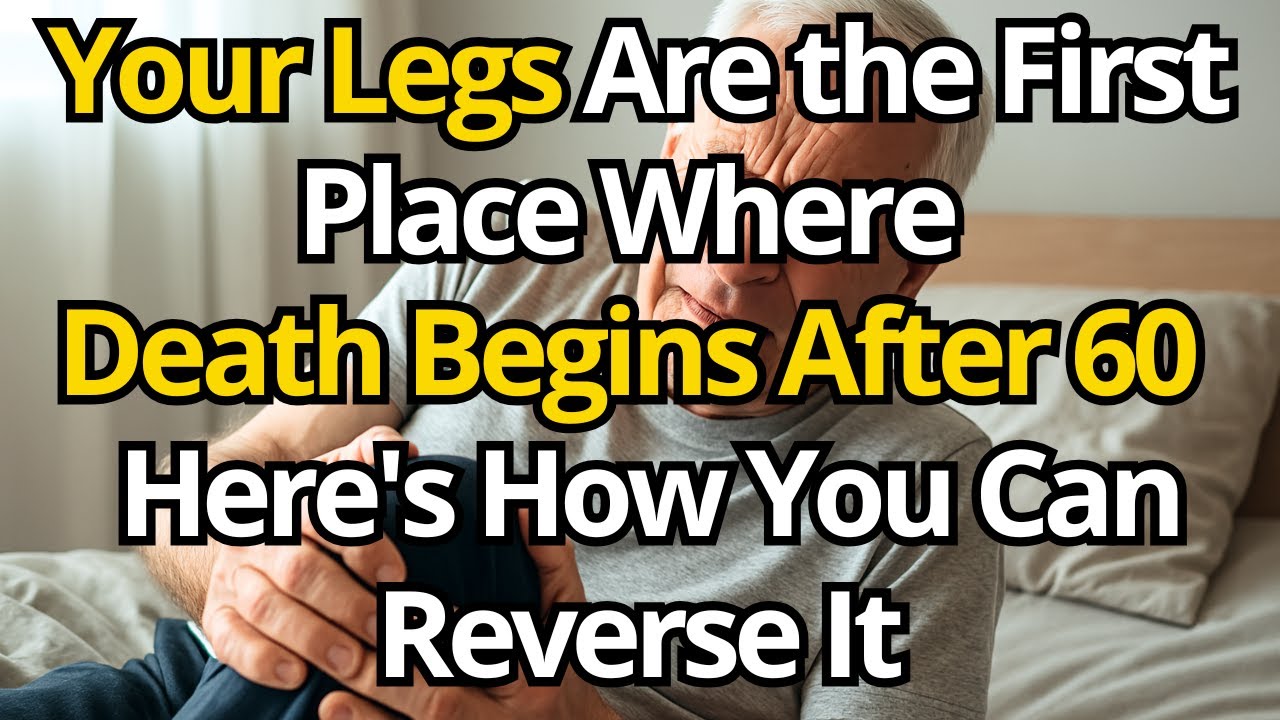 Legs Are the FIRST Place Where DEATH BEGINS After 60 – Here’s How You ...