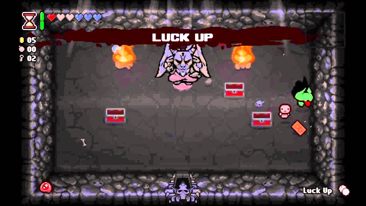 The Binding of Isaac: Rebirth tinted rock under satan - YouTube