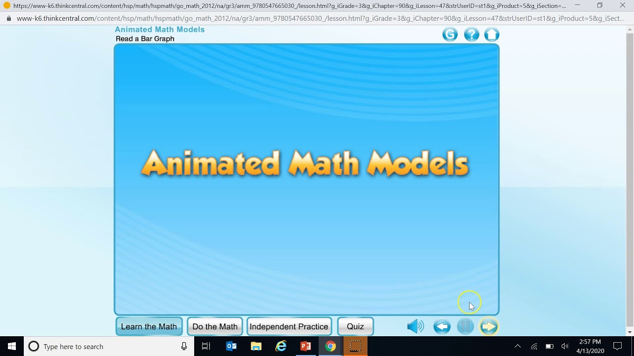 Animated Math Models Go Math - YouTube