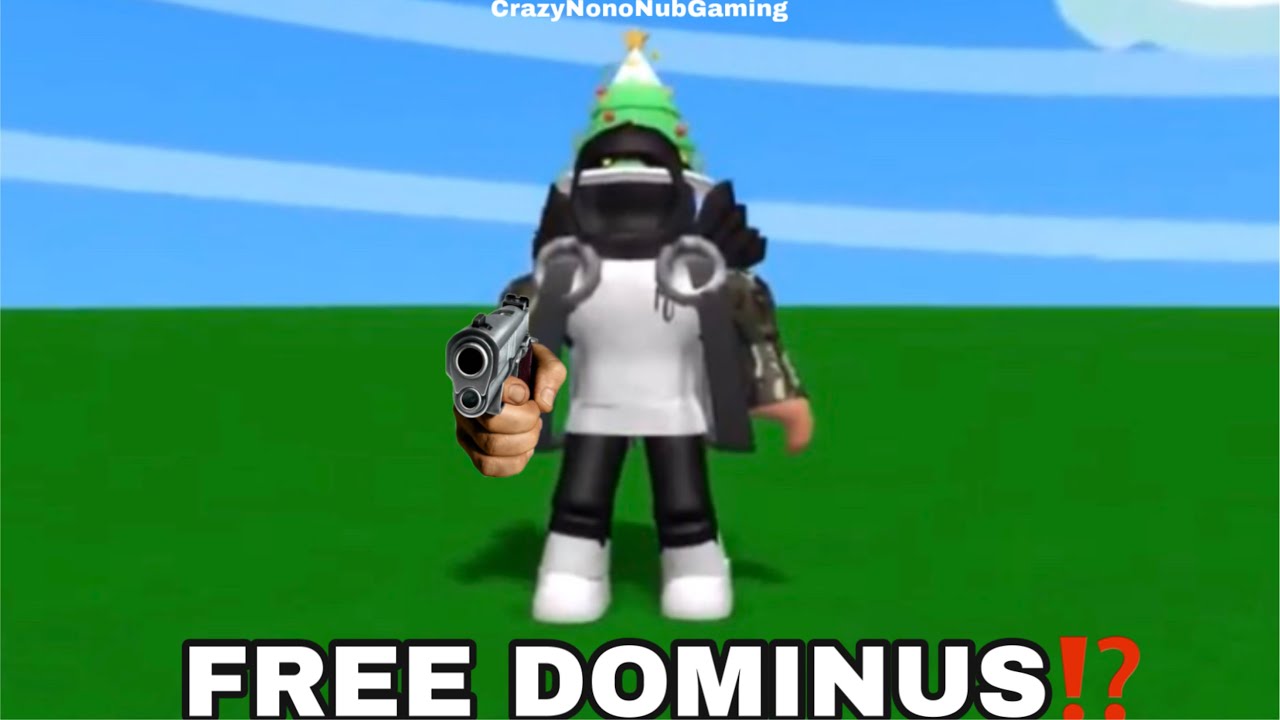 FREE DOMINUS IN ROBLOX 100% REAL - YouTube
