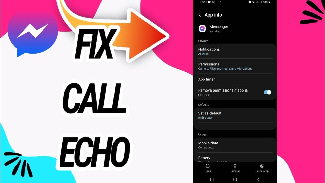 How To Fix And Solve Call Echo On Messenger App 2025 - YouTube