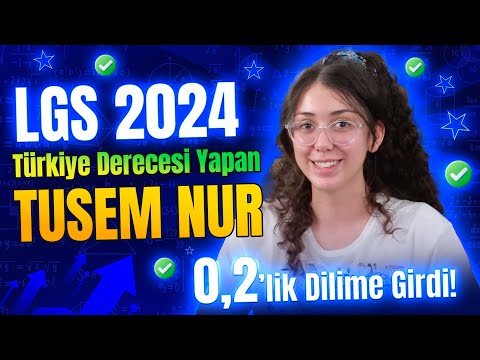 LGS 2024'te Yüzde 0.2'lik Dilime Giren Kullanıcımız Tusem'i Tebrik Ediyoruz! #dopinghafıza