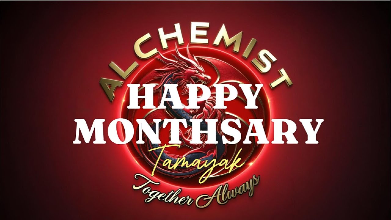 Happy Monthsary Alchemist - Tamayak | Official Lyrics Video - YouTube