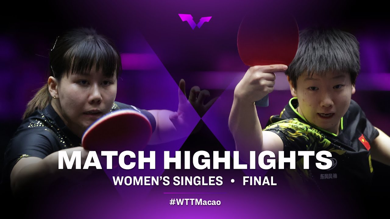 Highlights | Sun Yingsha vs Chen Xingtong | WS FINAL | WTT Champions ...