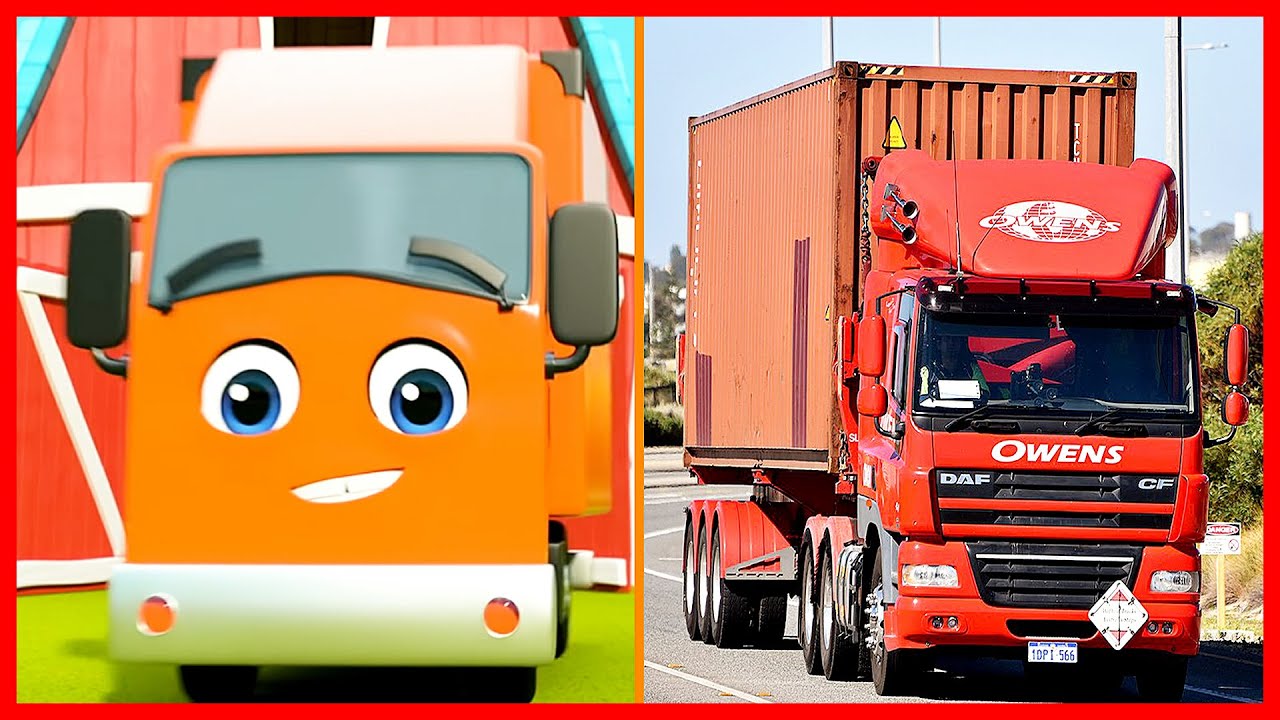 Buster The Bus Characters In Real Life Part 4 | Cartoon Characters ...