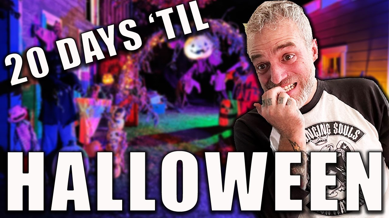 Epic Last-Minute DIY Halloween Display Transformation! - YouTube