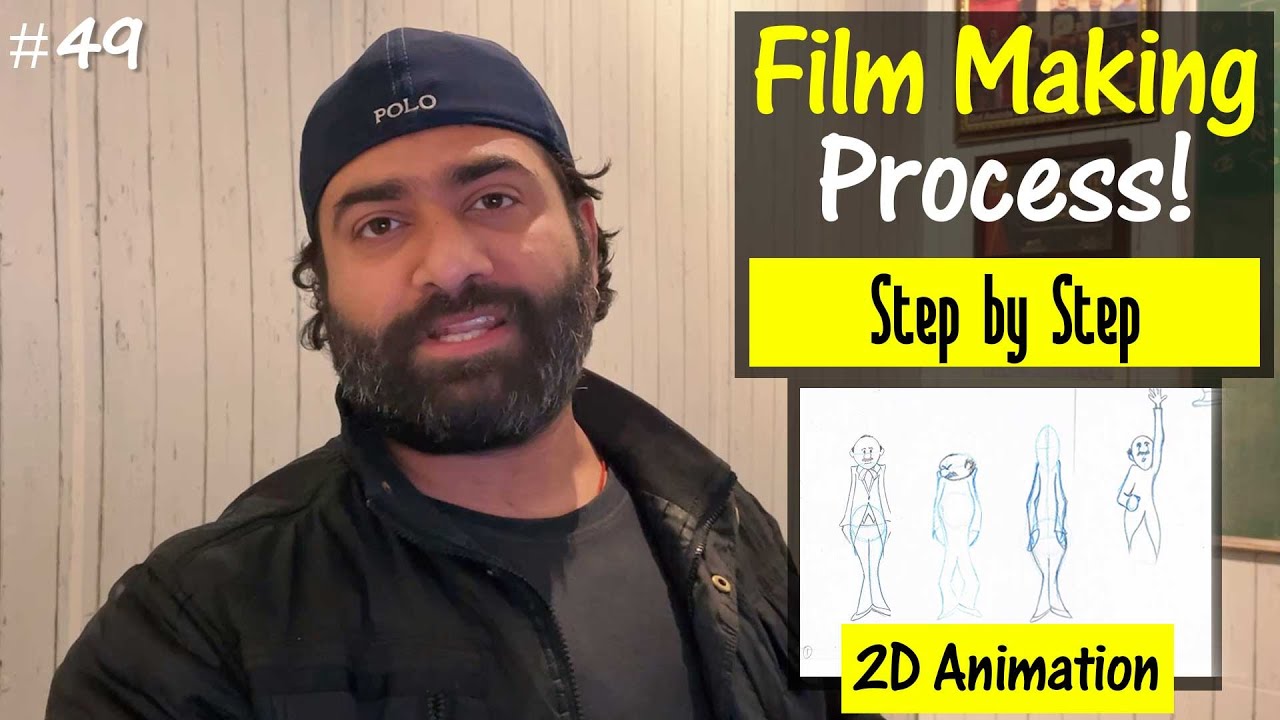 How To Make Animated Videos Ll 2d Animation Ll Production Pipeline Youtube