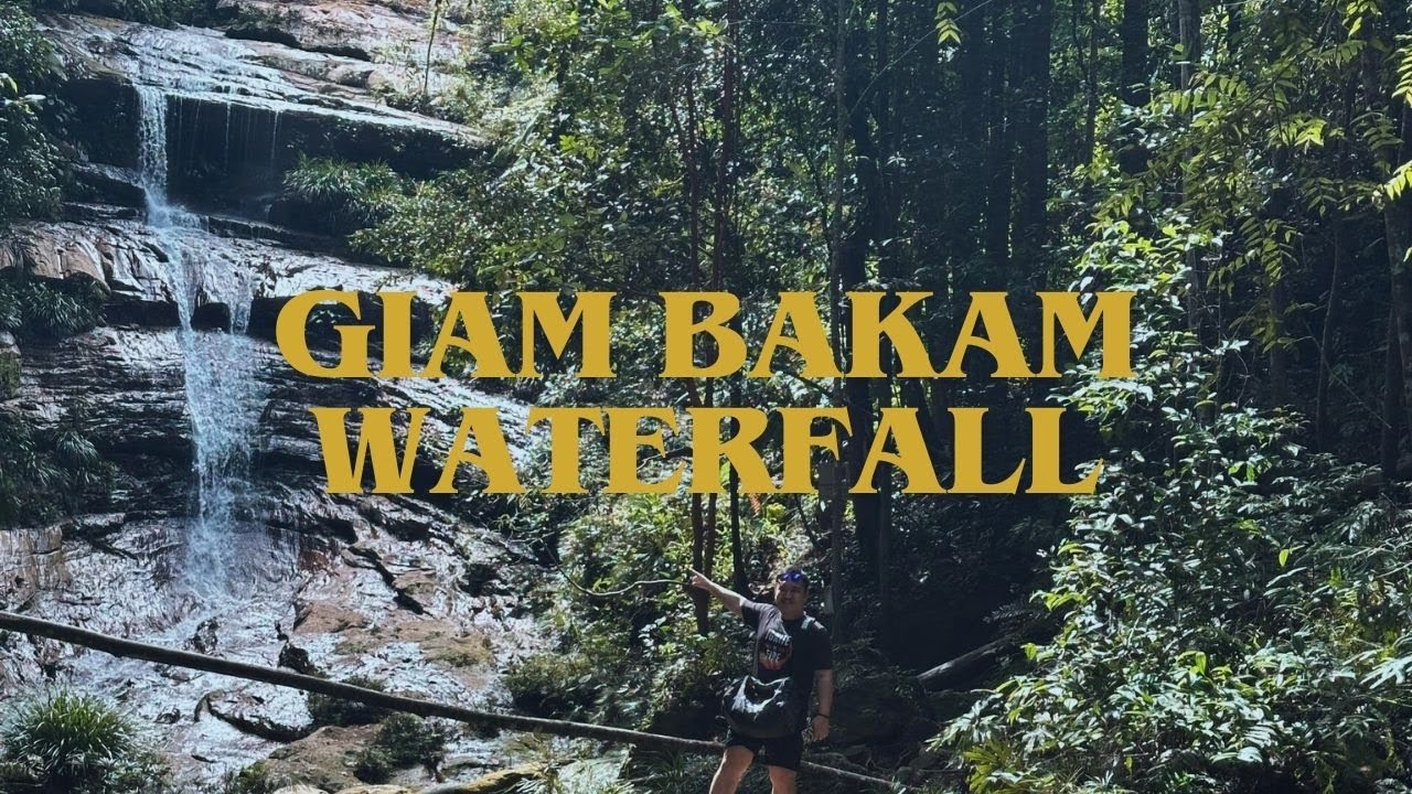 Exploring the breathtaking beauty of Giam Waterfall | Bakam, Miri - YouTube