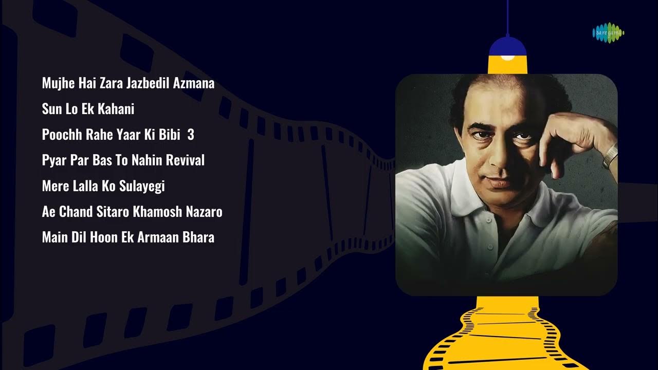 Talat Mahmood Jukebox: Mujhe Hai Zara | Sun Lo Ek | Poochh Rahe Yaar | Ae Chand Sitaro | Mai Dil ...