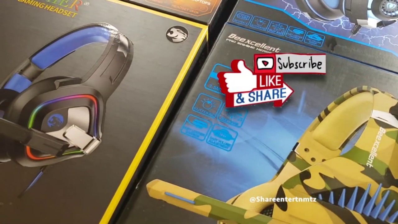 Best 4 Pro RGB Universal Gaming Headsets - Affordable (Unboxing) - YouTube