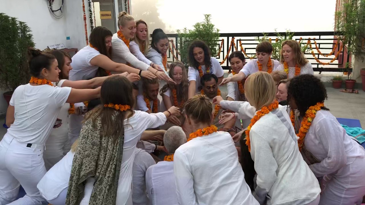 Opening Ceremony at Yoga India Foundation - Traditional Hawan Fire ...