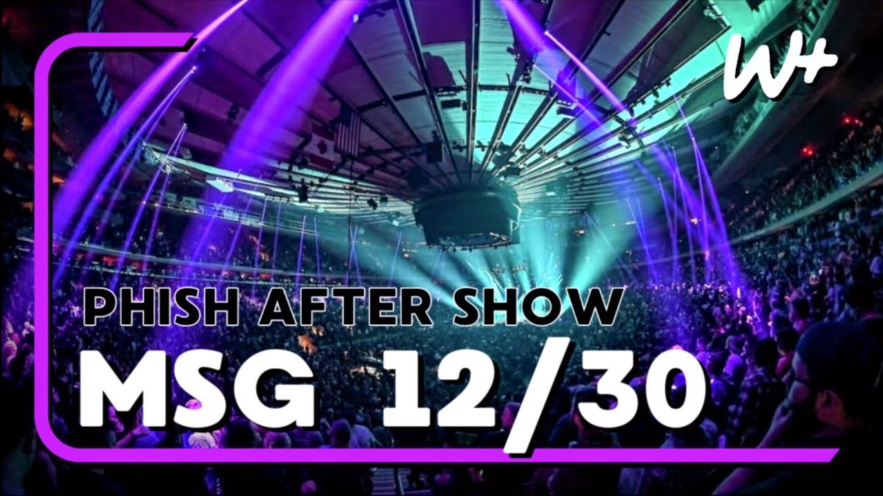 PHiSH - Setlist Recap - 12/30/23 Madison Square Garden, NY, NY - YouTube