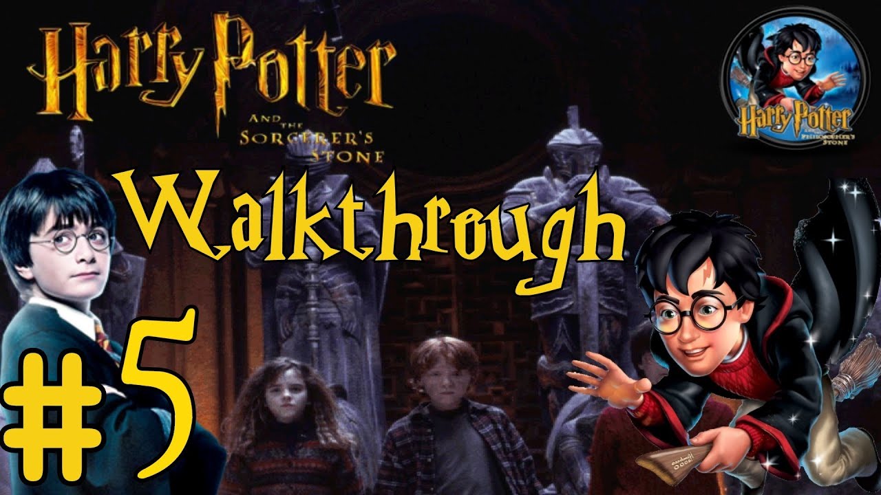 Harry Potter and the Philosopher's Stone - Walkthrough - Part 5 - YouTube